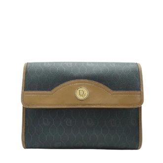 Dior Pre-owned Honeycomb 2way Clutch Schultertasche - - Pre-owned - Damen - Schwarzk - ONE SIZE