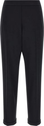Alberto Biani Femme, Pantalons, Noir, Taille: 36 FR Pantalons