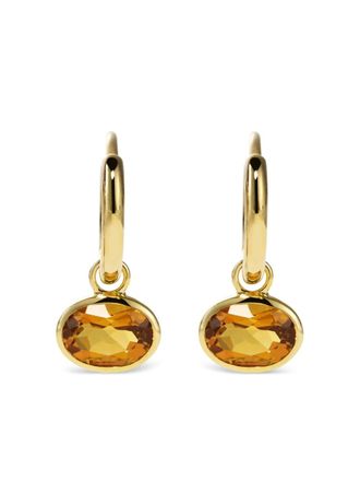 By Pariah cr&eacute;oles Orbit en or 14ct serties de citrine