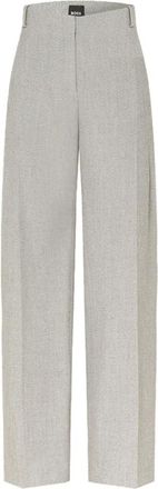 HUGO BOSS Femme, Pantalons, Gris, Taille: 40 FR Wide Pantalons