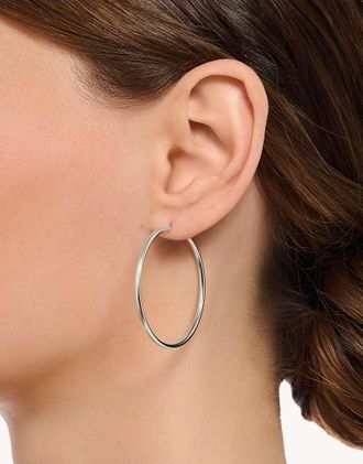 Thomas Sabo Cr&eacute;oles taille moyenne en argent sterling-Argent&eacute;
