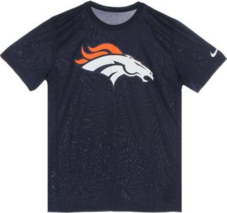 Nike Denver Broncos Logo Legend Tee - - Sport - Herren - Blau - S