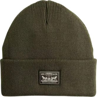 Levi's Homme, Accessoires, Vert, Taille: ONE Size Backpatch Beanie