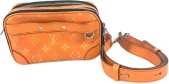 Louis Vuitton Pre-owned M31073 Pochette Sac bandouli&egrave;re - Femme - Pre-owned - Orange - Taille: ONE Size