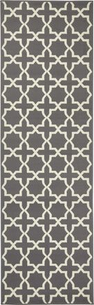 Hanse Home Teppich Läufer Glam 80x300cm - Teppichläufer Weicher Kurzflor Teppich Geometrisches Design Läufer für Flur, Schlafzimmer, Kinderzimmer, Badezimmer, Wo