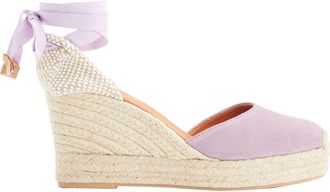 8 by YOOX SUEDE ESSENTIAL WEDGE ESPADRILLES
