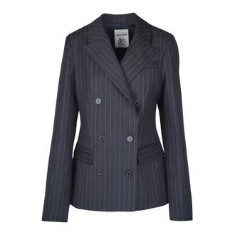 Semicouture Femme, Vestes, Gris, Taille: 42 FR Blazer Herminia &agrave; Boutons