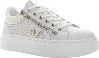 Lumberjack Lumberjack Daria, Schnürschuhe für Damen, Weiß Silber, 37 EU