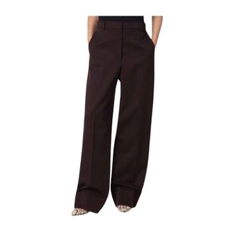 Stella McCartney Regul&auml;re Hose - - Trousers - Damen - Braun - L