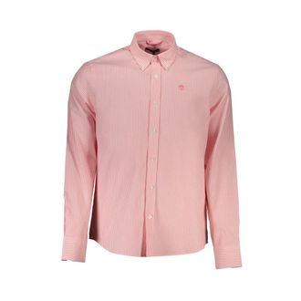 North Sails Homme, Chemises, Rose, Taille: XL Chemise Rose &agrave; Rayures en Coton