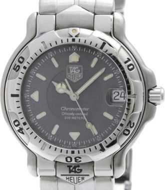 Tag Heuer Pre-owned Wh5212 Montre - Homme - Pre-owned - Gris - Taille: ONE Size