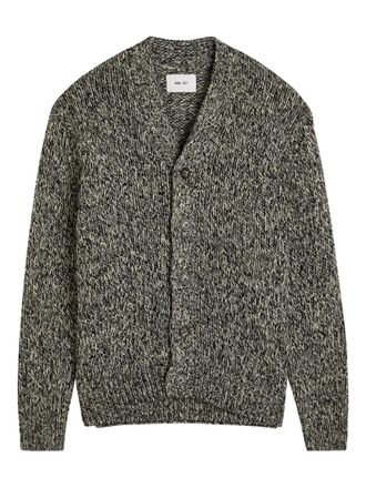 Nn.07 Cardigan mit V-Ausschnitt - Grau