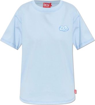 Diesel Femme, Tops, Bleu, Taille: 42 FR T-Normy-S7 T-shirt