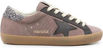 Golden Goose Femme, Chaussures, Gris, Taille: 41 EU Baskets Super-Star
