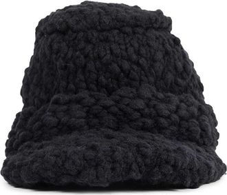 Yohji Yamamoto Hand-Woven Slabs/W DGoal Knit Cap
