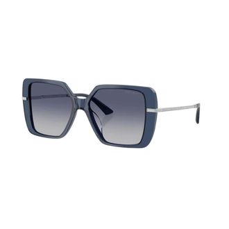 Jimmy Choo London Lunettes de soleil carr&eacute;es - Femme - Accessoires - Bleu - Taille: 55 MM
