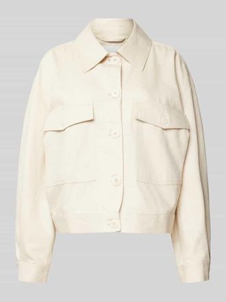 Armedangels Jacke aus Baumwoll-Leinen-Mix Modell AALISEA