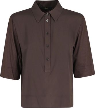 Seventy Femme, Tops, Brun, Taille: 40 FR Polo