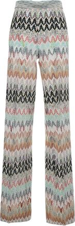 Missoni Femme, Pantalons, Multicolore, Taille: 38 FR Trousers