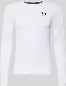 Under Armour Slim Fit Longsleeve mit Logo-Print