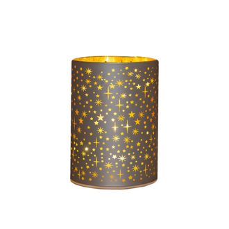 Coen Bakker LED Dekobeleuchtung Stimmungsbeleuchtung f&uuml;r Innen verschiedene Designs 3AA, Farbe:Perle Sterne