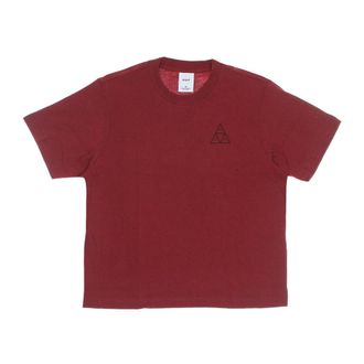 HUF Dreieck Bloodstone Tee - - Tops - Damen - Rot - XS
