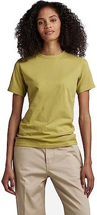 G-Star G-Star Femme T-shirt Puff Logo Slim, Vert (leek green D22761-336-D613), L