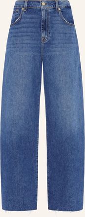 7 For All Mankind Jeans Bonnie Curvilinear Wide Leg Fit blau