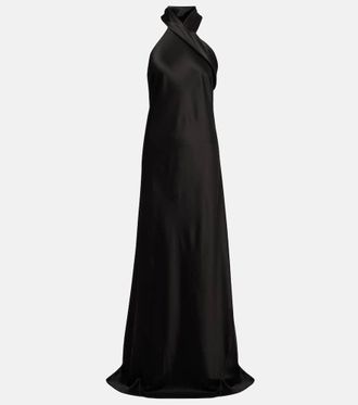 Galvan Robe aus Satin