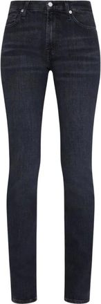 7 For All Mankind Femme, Jeans, Noir, Taille: W27 Jeans skinny