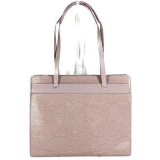 Louis Vuitton Pre-owned Vintage Leder Tote Bag - - Pre-owned - Damen - Lila - ONE SIZE
