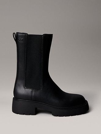 Calvin Klein Bottines chelsea Chunky montantes en cuir