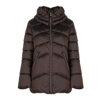 Geox Femme, Vestes, Brun, Taille: 40 FR Veste matelassée