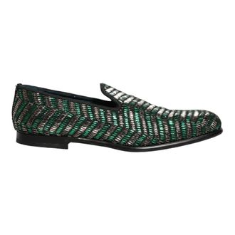 Dolce & Gabbana Verzierte Slipper - - Shoes - Herren - Mehrfarbig - 44 EU