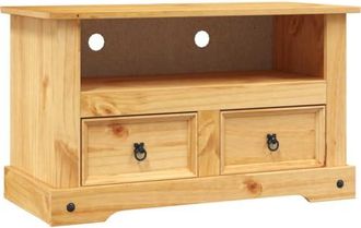 vidaXL Meuble TV Meuble pour T&eacute;l&eacute;vision Pin Mexicain Gamme Corona 91x43x56 cm