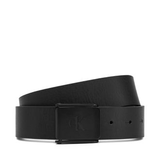Calvin Klein Jeans Herreng&uuml;rtel Calvin Klein Jeans Clamp Casual Plaque Buckle 3.8Mm LV04G7000G Schwarz