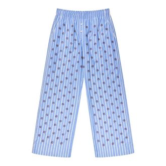 Munthe Weite Hosen - - Trousers - Damen - Blau - L