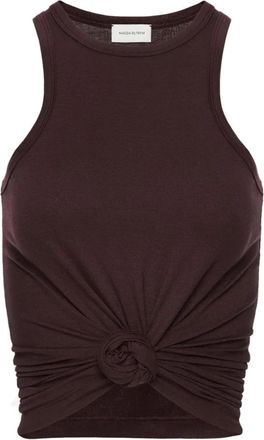 Magda Butrym Femme, Tops, Brun, Taille: 34 FR Aw25 Top 02
