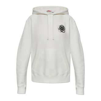 Kenzo Cotton Sweatshirt - - Sweatshirts & Hoodies - Damen - Wei&szlig; - M