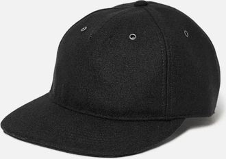Timberland All Over Woll-Baseballcap in Schwarz, Schwarz