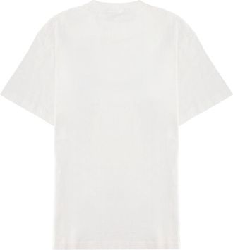 Stone Island Patch Logo Cotton T-Shirt - White