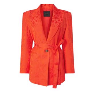 Pinko Pinko, Femme, Vestes, Orange, Taille: 38 FR Veste Castelnovo