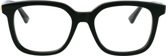 Bottega Veneta unisex, Accessoires, Vert, Taille: 52 MM Optical Frame