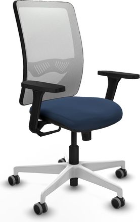 Piqueras y Crespo B&uuml;rostuhl Zulema mit 3D-Armlehnen, h&ouml;henverstellbare Lendenwirbelst&uuml;tze, ausgestattet mit 3 Positionen und Schneidschaum, mit Rollen von 65 mm, Parket