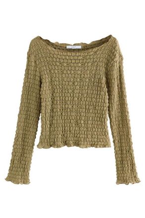 Next Langarmshirt Strukturiertes Langarmshirt (1-tlg)