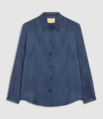 Momoni Chemise Flau Blu Marino