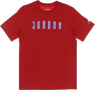 Nike Jordan Sport Dna Hbr Crew T-Shirt - - Sport - Herren - Rot - XL