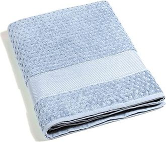 Caleffi Serviette Bain 100x150 cm en Coton Doux et Absorbant - Drap de Bain Grande Taille Lavable - Serviette de Plage, Sauna ou Sport - Serviette Toilette Ma