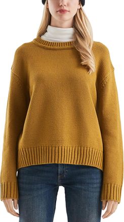 QS by s.Oliver Strickpullover aus weicher Baumwollmischung