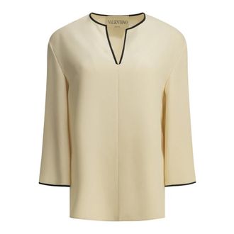 Valentino Blusen - - Blouses & Shirts - Damen - Beige - L